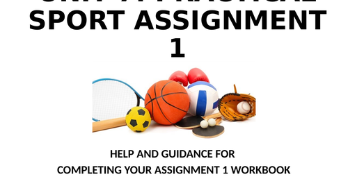 Unit 7 Practical Sports Performance Pack | Teaching Resources