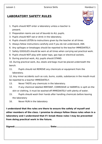 KS3 Science Skills Scheme of Work | Teaching Resources