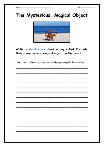 Mysterious Magical Object - Creative Writing Task | Teaching Resources