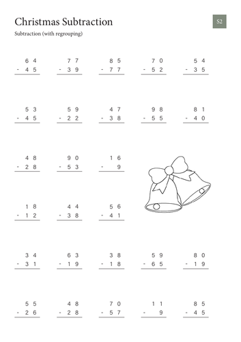 Christmas Addition and Subtraction Revision | Teaching Resources