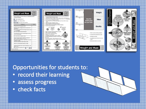 Forces - Weight and Mass Explained - Distance Learning and Homeschool ...
