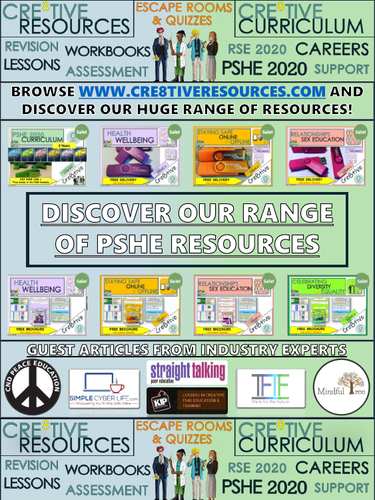 RSE Pink PSHE Curriculum Map | Teaching Resources