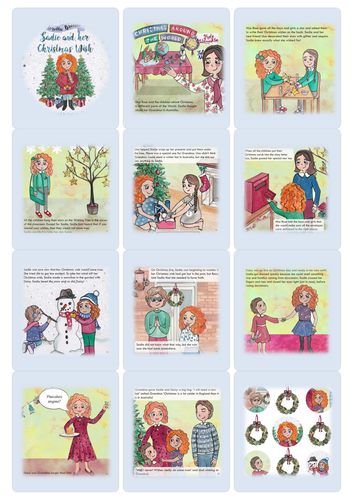 Sadie and her Christmas Wish Sequencing Sheet | Teaching Resources