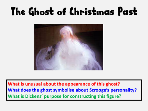 Ghost of Christmas Past Lesson | Teaching Resources