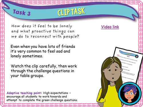 Friendship and Feeling Left Out | Teaching Resources