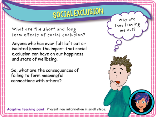 Friendship and Feeling Left Out | Teaching Resources