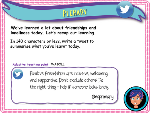 Friendship and Feeling Left Out | Teaching Resources