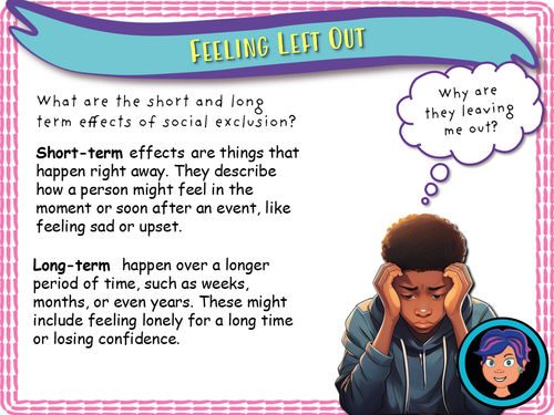 Friendship and Feeling Left Out | Teaching Resources