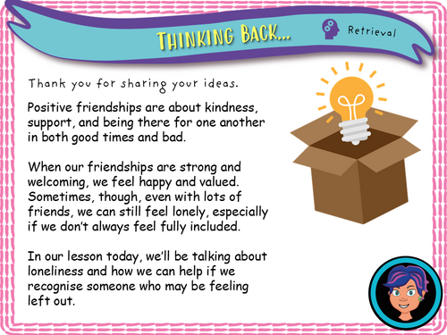 Friendship and Feeling Left Out | Teaching Resources