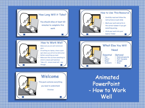 Forces - What is Friction?- Distance Learning and Homeschool for KS3 ...