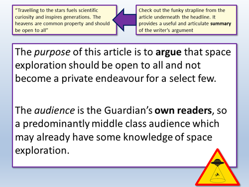 Edexcel English Language Article Writing | Teaching Resources