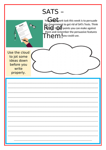Paragraph Writing Challenges | Teaching Resources