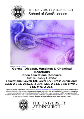 Germs, Disease, Vaccines & Chemical Reactions | Teaching Resources