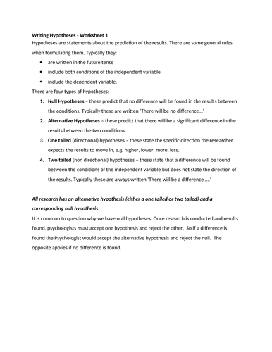 Research methods Complete lesson - Psychology | Teaching Resources