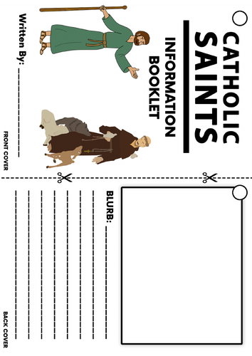 Catholic Saints Student Research Booklet | Teaching Resources