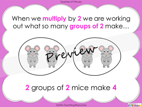 Multiply By Two | Teaching Resources