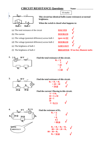 Direct Current Electricity - all you need to know about circuits with ...