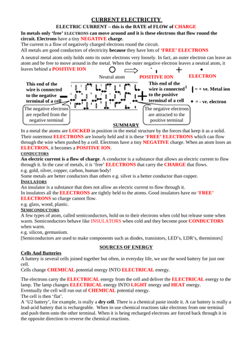 Direct Current Electricity - all you need to know about circuits with ...