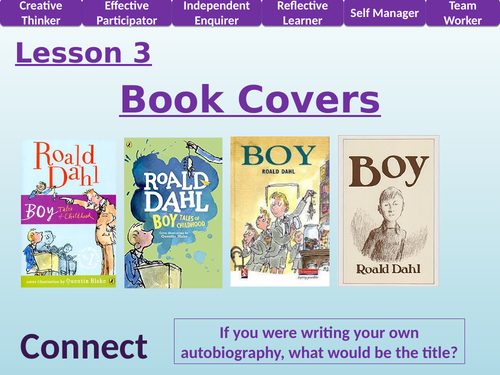 Boy Roald Dahl Scheme (KS3) | Teaching Resources