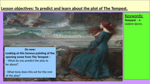 The Tempest and Colonialism KS3 whole scheme. | Teaching Resources