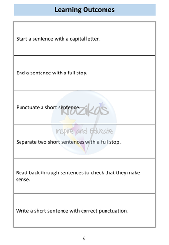 English Functional Skills Entry Level 1 Writing Workbook | Teaching ...