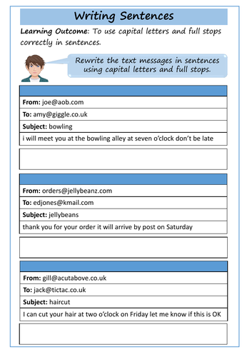 English Functional Skills Entry Level 1 Writing Workbook | Teaching ...