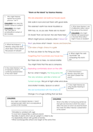 GCSE Poetry Anthology: "Storm on the Island" Analysis Task | Teaching ...