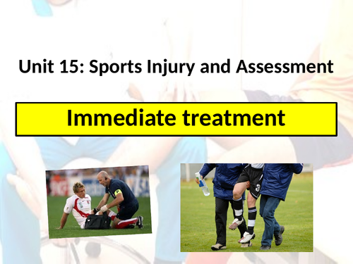 BTEC Level 3 Sport & Exercise Science: Unit 15 - Sports Injury and ...
