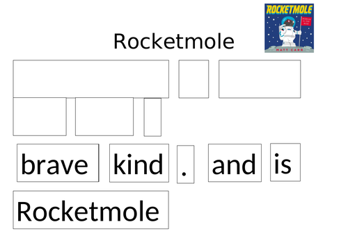 Rocketmole Character Description ks1 | Teaching Resources