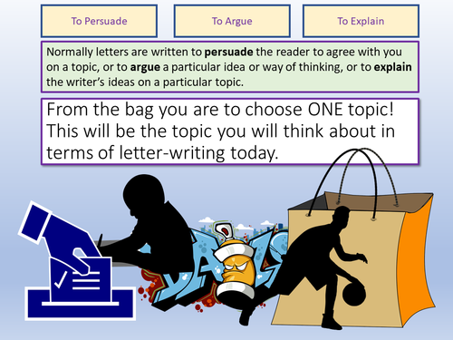 Edexcel Writing A Letter | Teaching Resources