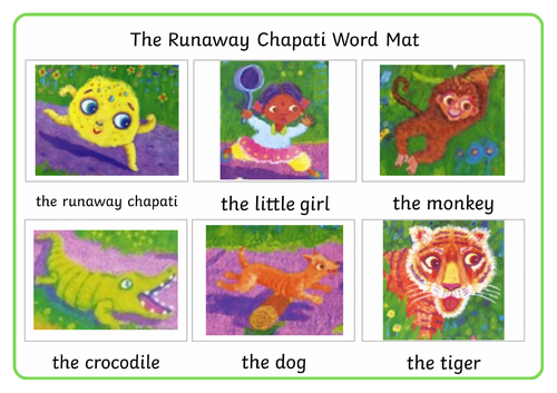 The Runaway Chapati Story Activity Set | Teaching Resources