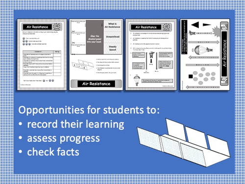 Forces - Air Resistance Explained - Distance Learning and Homeschool ...