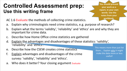WJEC Level 3 Criminology Certificate: Unit 1 Complete Bundle | Teaching ...