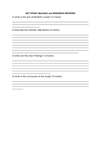 GCSE Psychology (AQA) Memory: Complete SoW (20 lessons) | Teaching ...