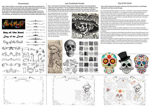 Day of the Dead Research Work Sheet | Teaching Resources