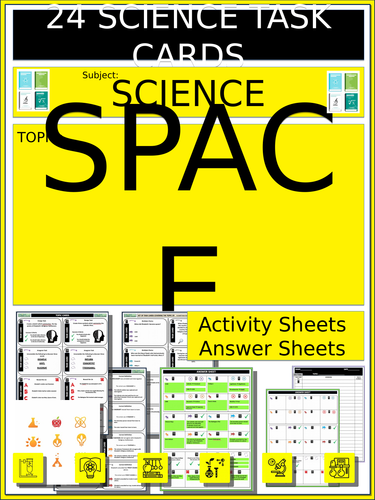 Space + Physics Task cards | Teaching Resources