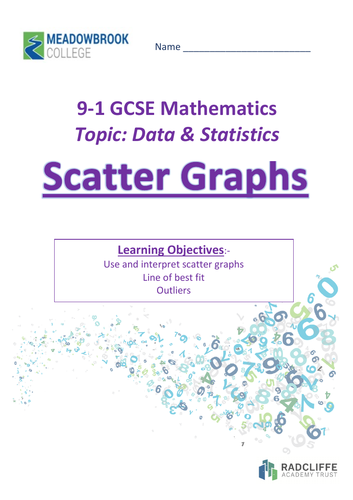 Scatter Graphs | Teaching Resources