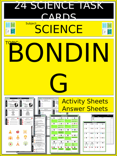 Bonding Chemistry Science | Teaching Resources
