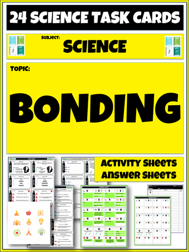 Bonding Chemistry Science | Teaching Resources