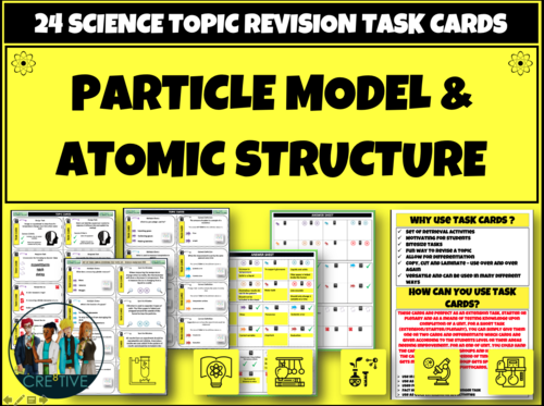 Particle Model Atomic Structure Science | Teaching Resources