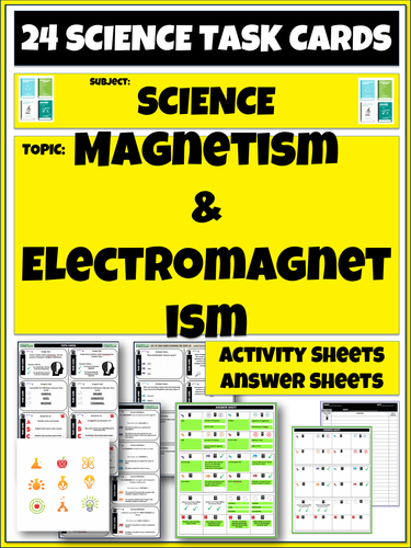 Electromagnetism Magnetism Science | Teaching Resources
