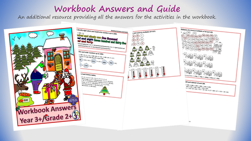 YEAR 3 CHRISTMAS MATHS WORKBOOK | Teaching Resources