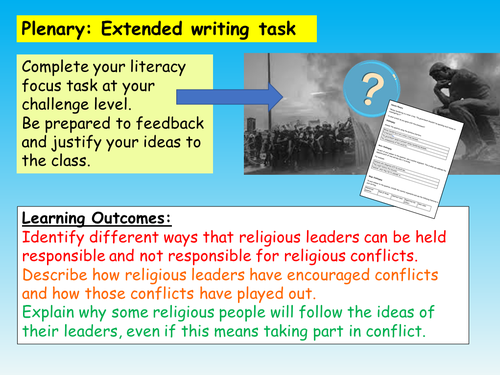 Religious Conflict + Leaders | Teaching Resources