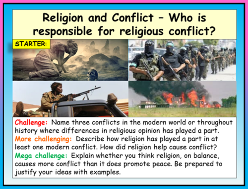 Religious Conflict + Leaders | Teaching Resources