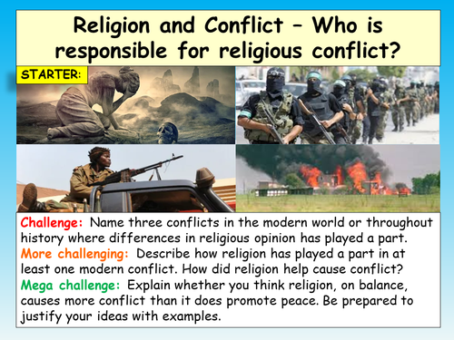 Religious Conflict + Leaders | Teaching Resources