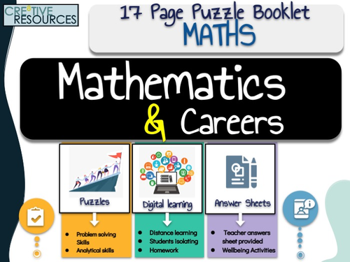 Careers + Mathematics | Teaching Resources