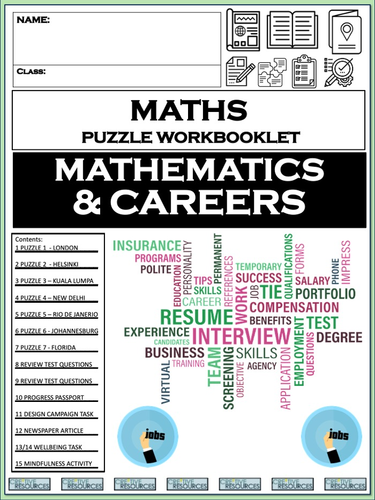 Careers + Mathematics | Teaching Resources