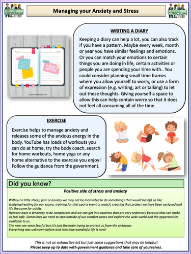 Home learning Booklet - PSHE | Teaching Resources