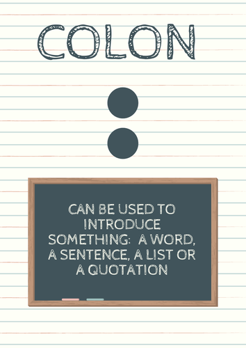8 X SPAG Punctuation Classroom Posters Primary / Secondary/ GCSE ...