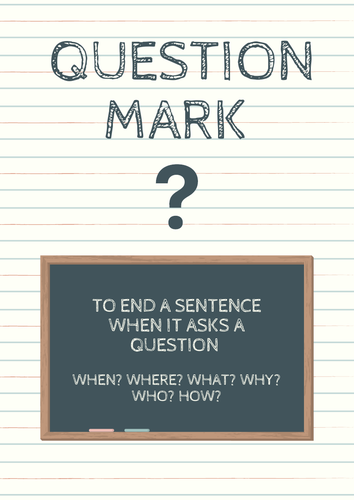 8 X SPAG Punctuation Classroom Posters Primary / Secondary/ GCSE ...